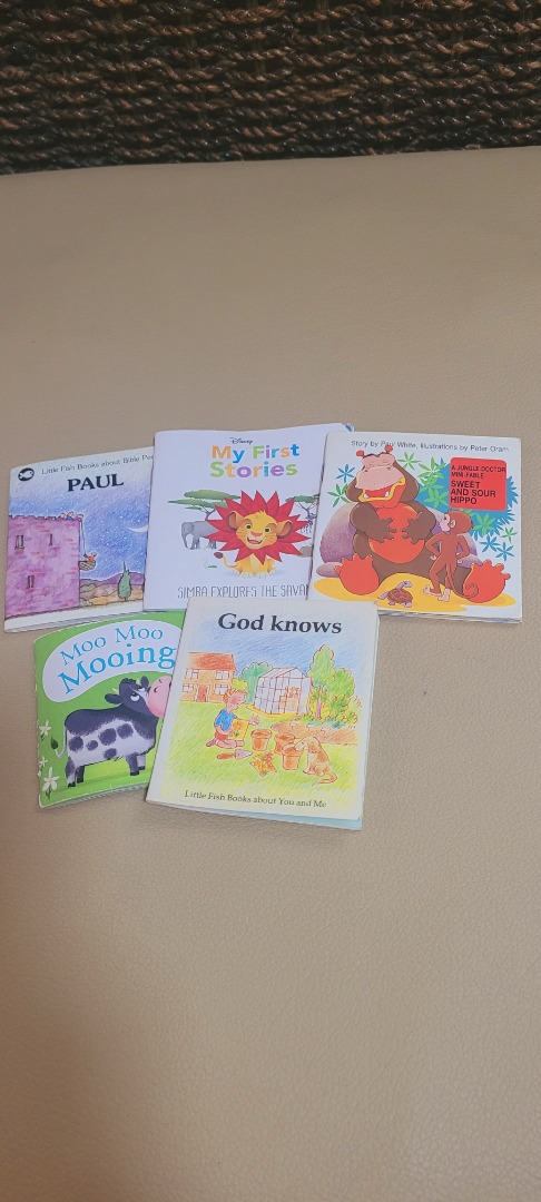 Set of Mini Story Books for Kids, Hobbies & Toys, Books & Magazines ...