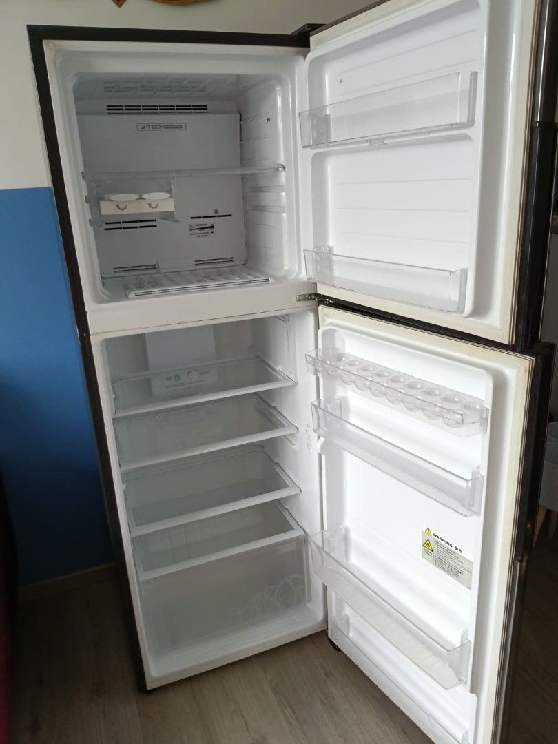 Sharp Refrigerator-Freezer SJ-RX38E-SL, TV & Home Appliances, Kitchen ...