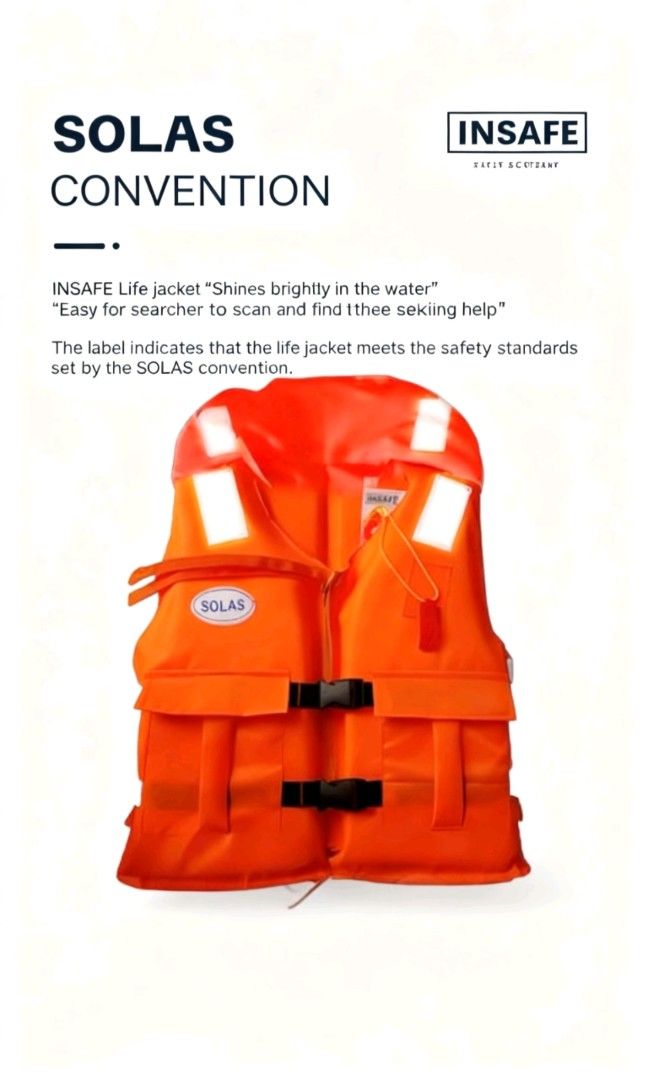 SOLAS Convention Life Jacket, Sports Equipment, Other Sports Equipment ...