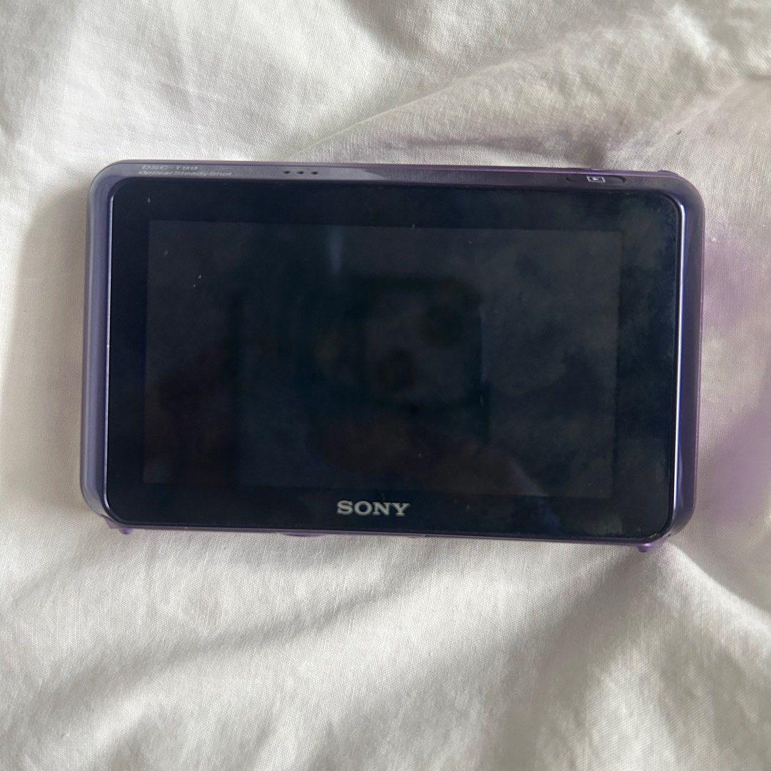 Sony Cybershot DSC-T99 (Purple) (Fully functioning digicam), Photography, Cameras on Carousell