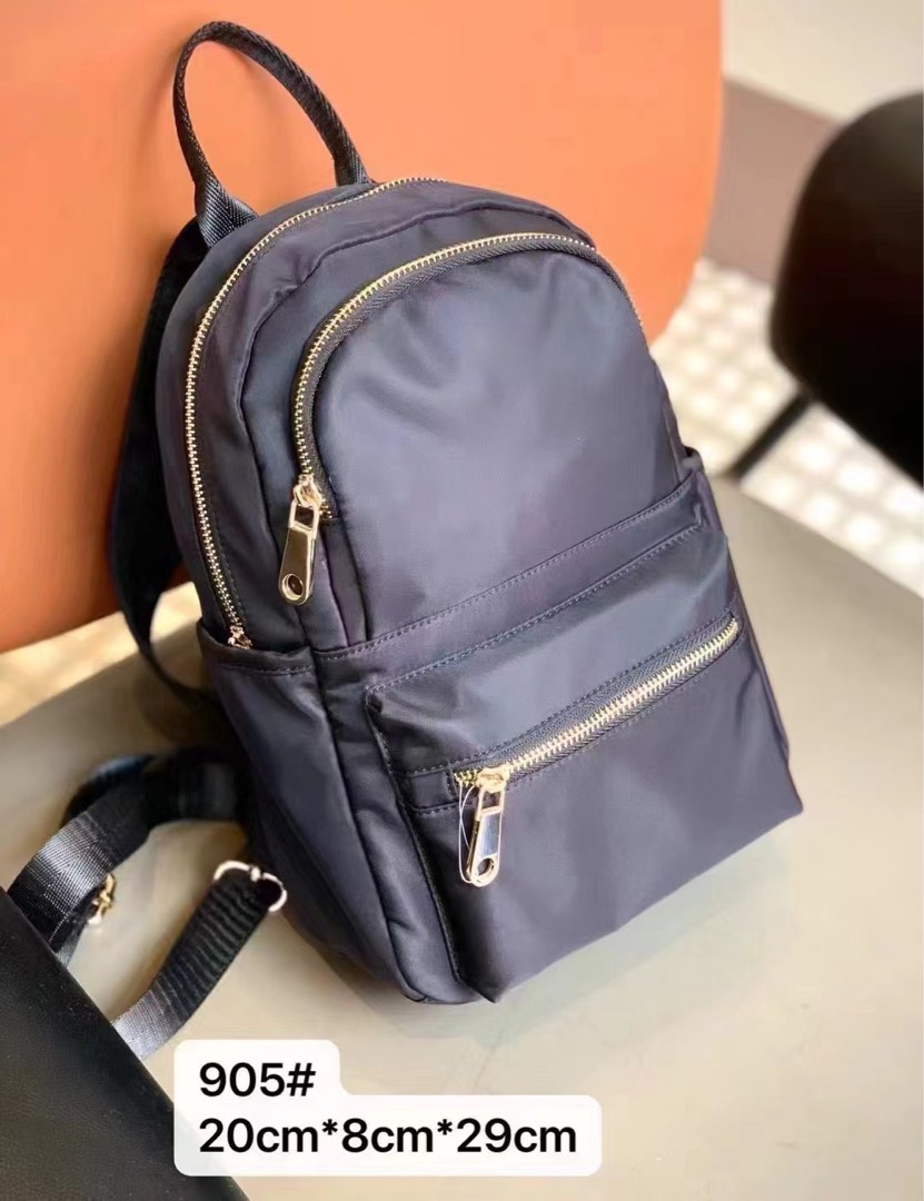 Stylishly Premium Multi-ply Nylon Chest Bag Backpack, Women's Fashion ...