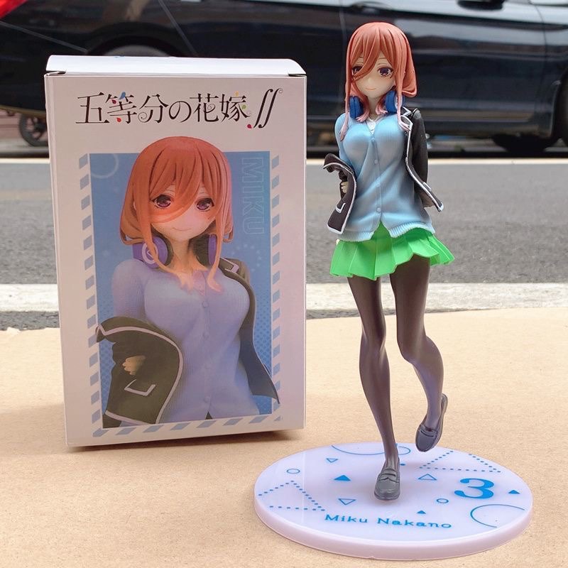The Quintessential Quintuplets Miku Nakano School Uniform Figure ...