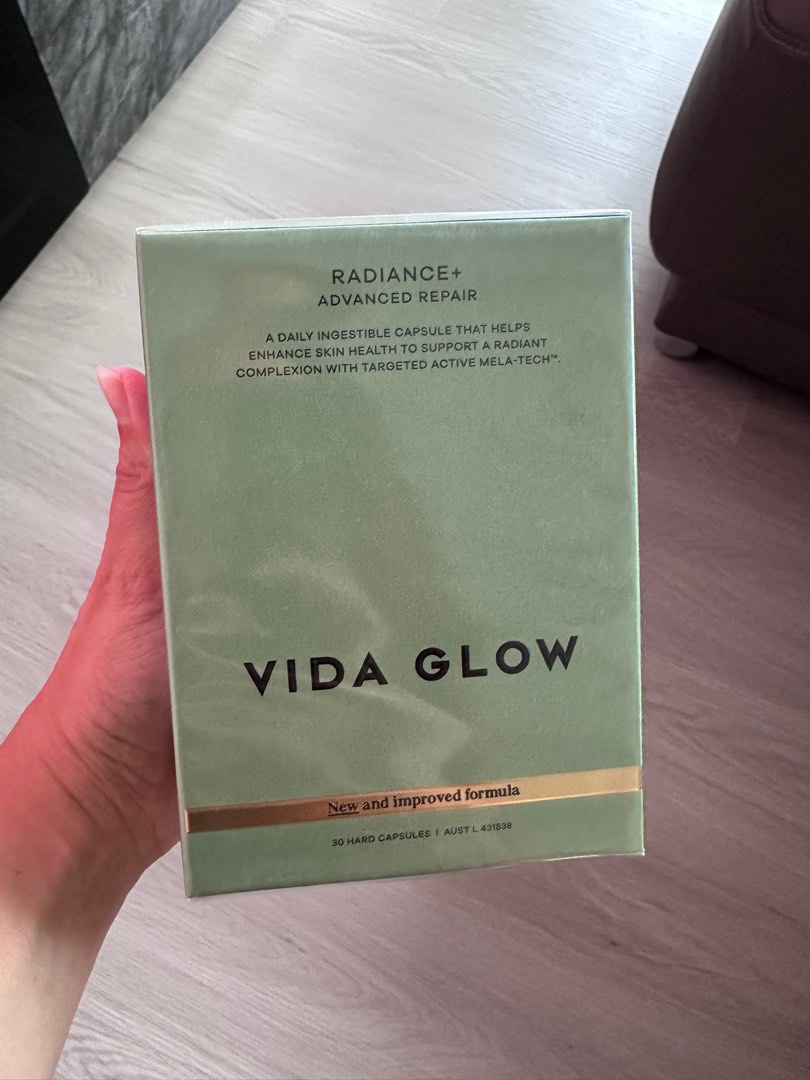 Vida Glow Radiance+ Advanced Repair Capsules, Health & Nutrition ...
