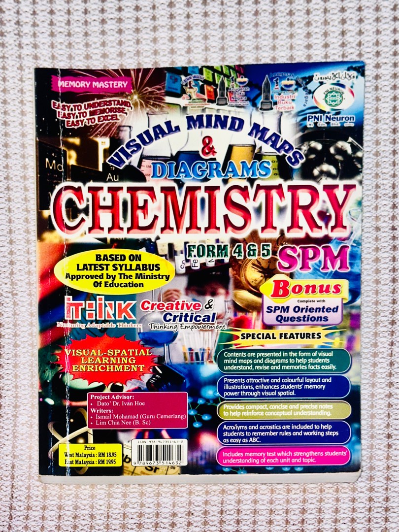 Visual Mind Maps Peta Visual & Diagram CHEMISTRY, Hobbies & Toys, Books ...