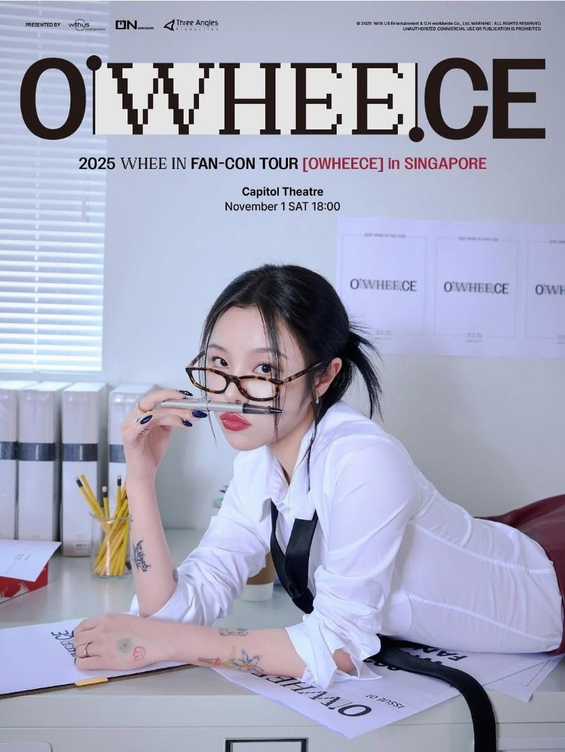Whee In 2025 Fan-Con in Singapore - VIP Ticket [owhee.ce], Tickets ...