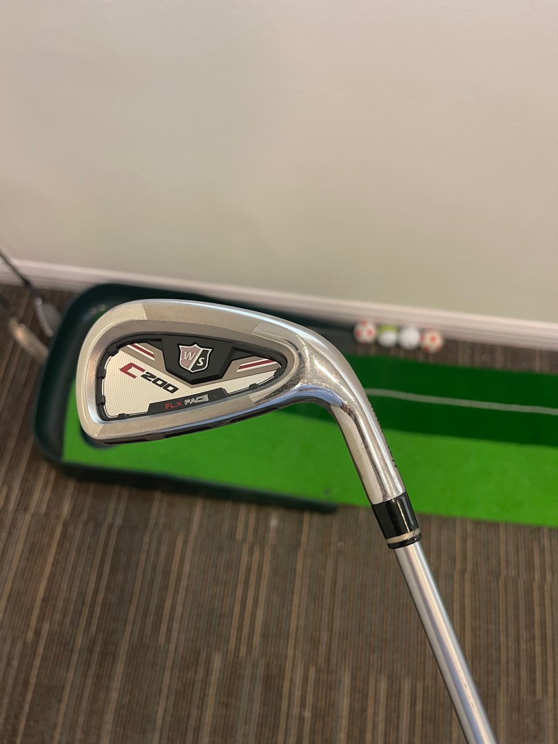 Wilson Staff C200 Flex Face Golf Iron 4, Sports Equipment, Sports ...