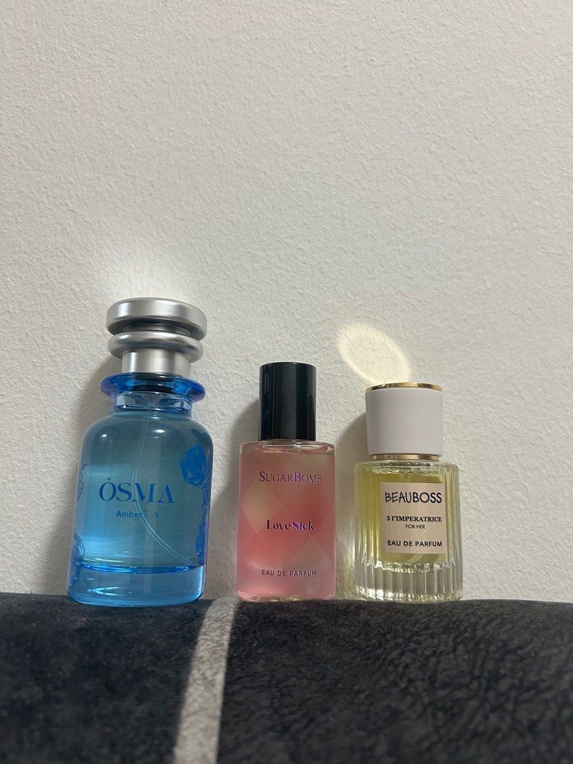 WTS OSMA AMBER’S ORIGINAL AUTHENTIC PERFUME SUGARBOMB LOVE SICK WTT ...