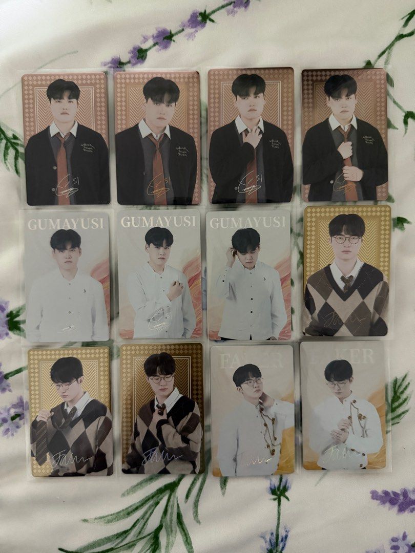 [WTS/WTT] T1 Worlds 2025 Merchandise Photocard Polaroid Doran Oner Faker Gumayusi Keria, Hobbies ...