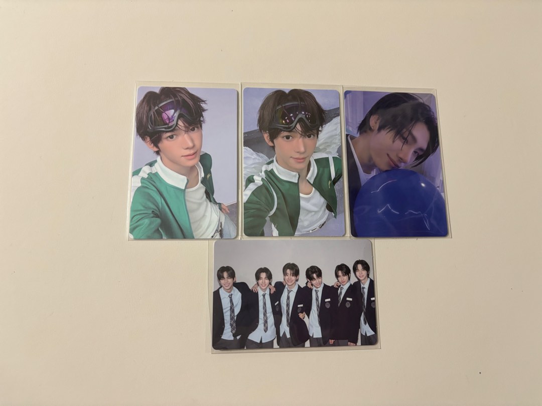 wtt/wts tws play hard hanjin pcs last bell youngjae play ver album ...