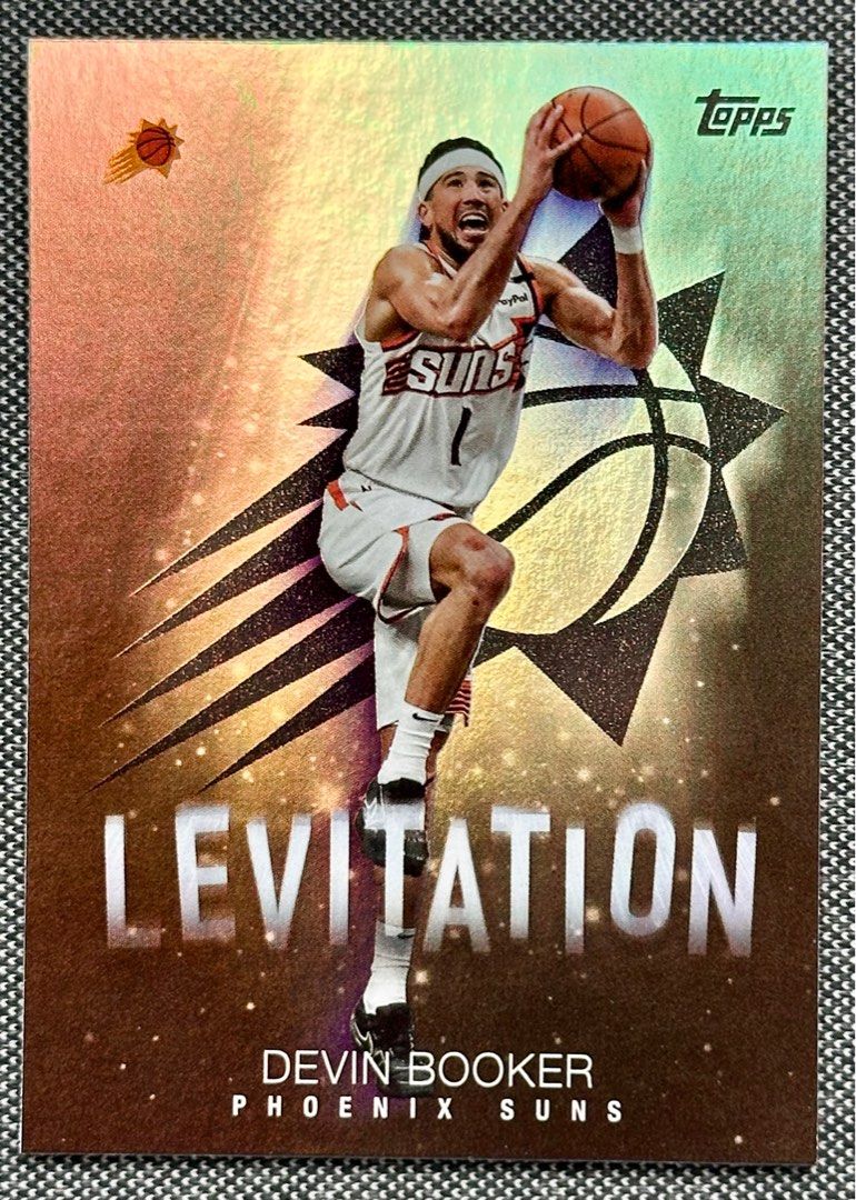 2025 NBA DEVIN BOOKER Topps Basketball Levitation Foil Insert, Hobbies ...
