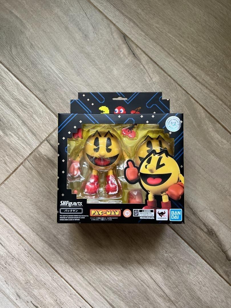 清貨特價 全新 Bandai SHF Pac-Man 食鬼, 興趣及遊戲, 玩具 & 遊戲類 - Carousell