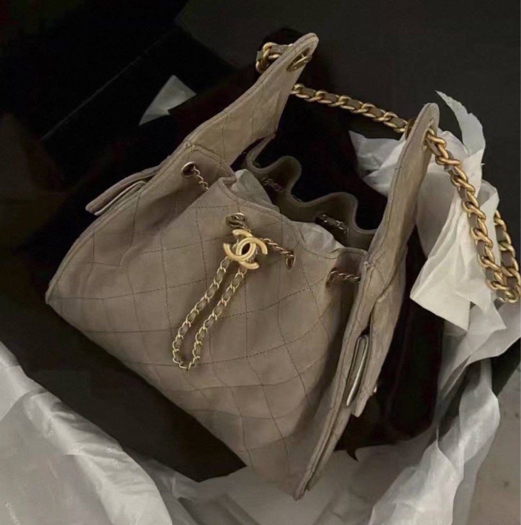 💯 Authentic Chanel 25 Bag Grey. Microchip, Luxury, Bags & Wallets on ...