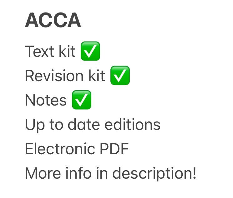 2026 ACCA Kaplan BPP SBR SBL APM AFM AAA ATX TX AA FR FM PM FBT FFA FMA F1 F2 F3 F4 F5 F6 F7 F8 ...