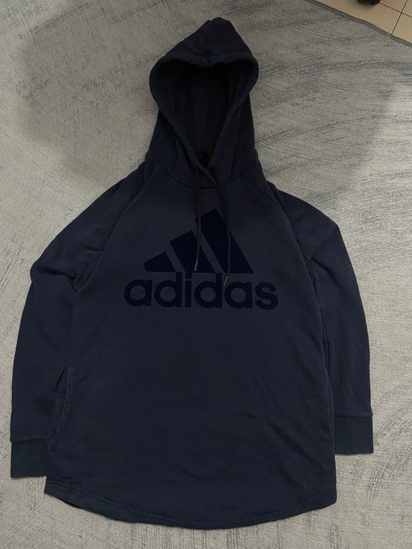 Adidas woman Hoodie logo baldu, Women's Fashion, Activewear on Carousell