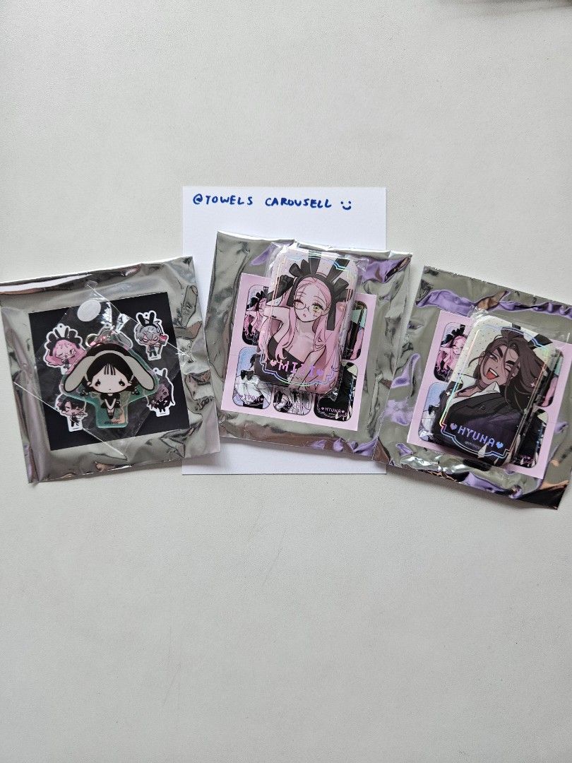 WTT/WTS Alien Stage Aniplus Cafe Trading Can Badges and Trading Acyrlic ...