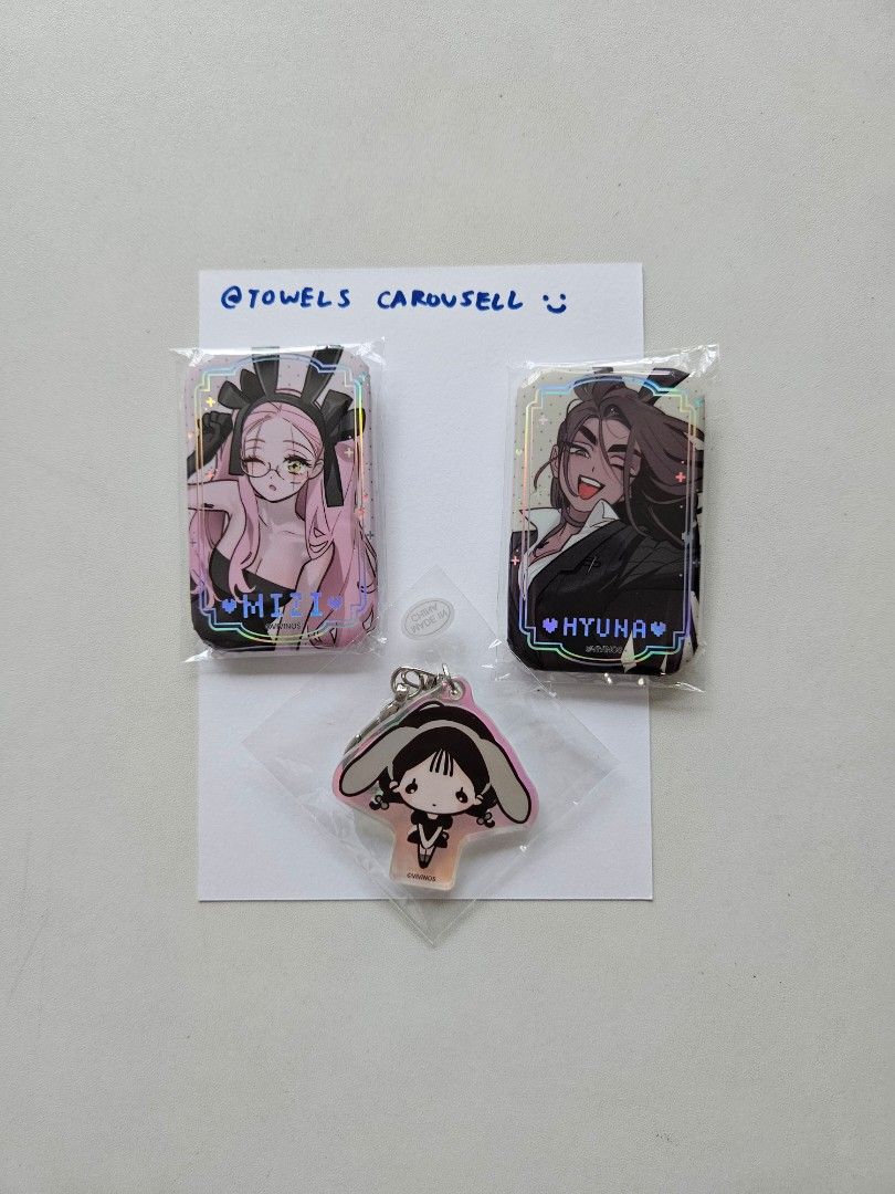 WTT/WTS Alien Stage Aniplus Cafe Trading Can Badges and Trading Acyrlic ...
