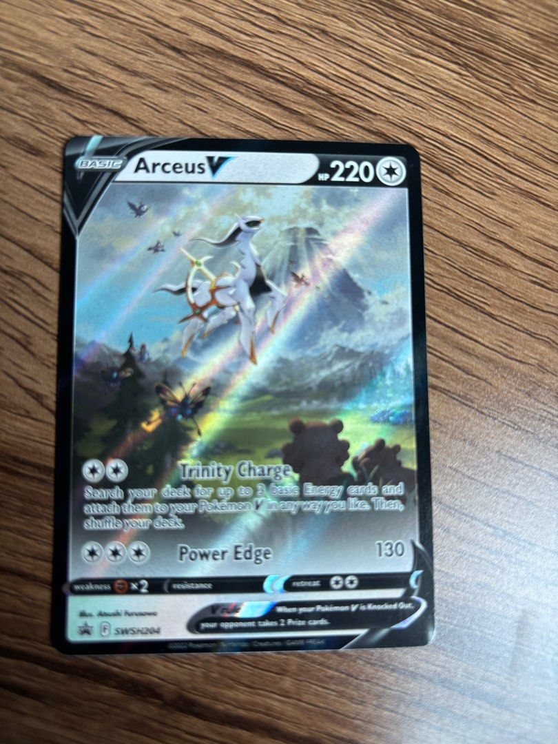 pokemon arceus card tcg