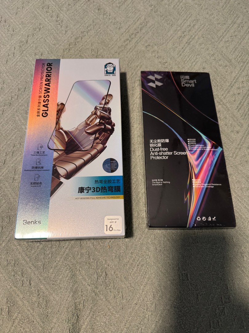 Benks GlassWarrior & Smart Devil Screen Protectors, Mobile Phones ...