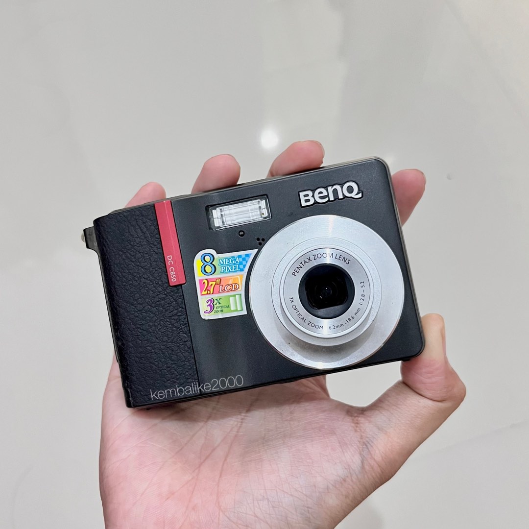 Benq DC-C850 (rare!) |kamera digital pocket digicam vintage jadul antik ...