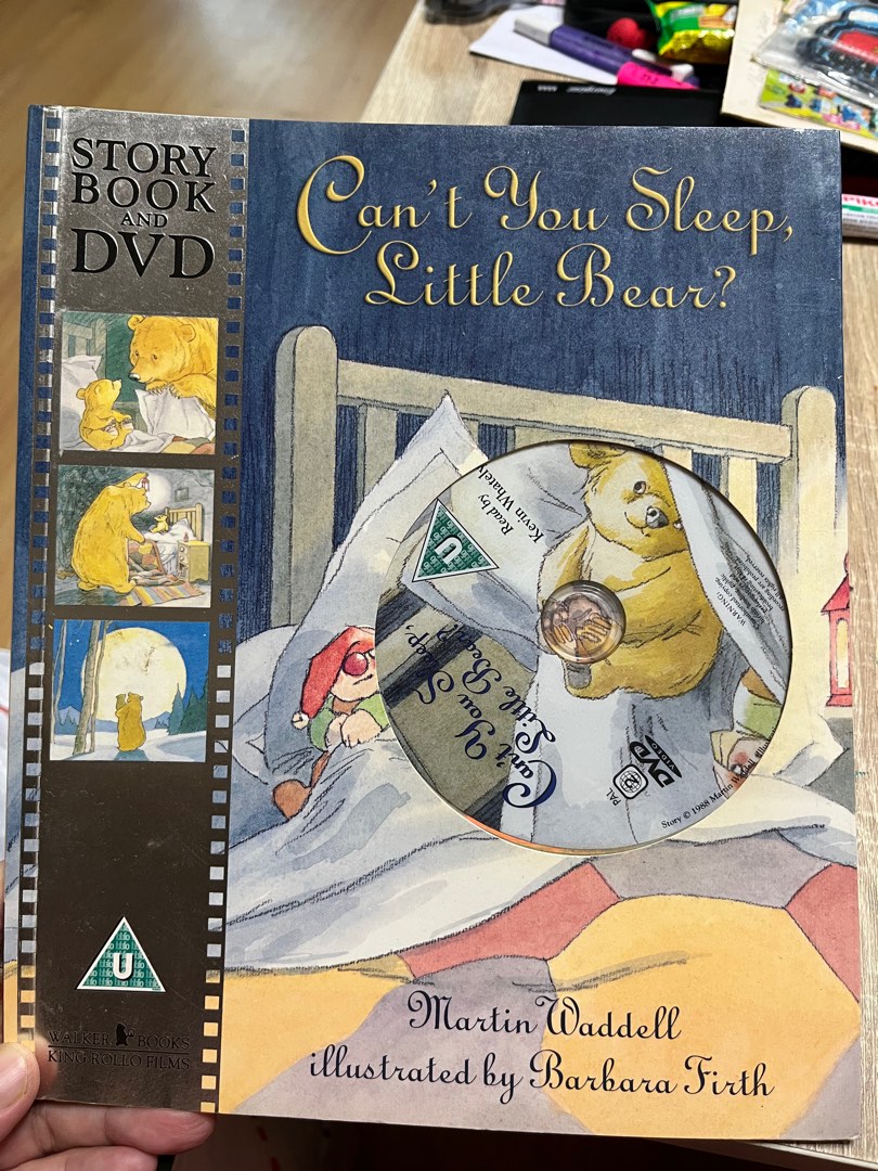 Can't You Sleep, Little Bear? Story Book and DVD, Hobbies & Toys, Music ...