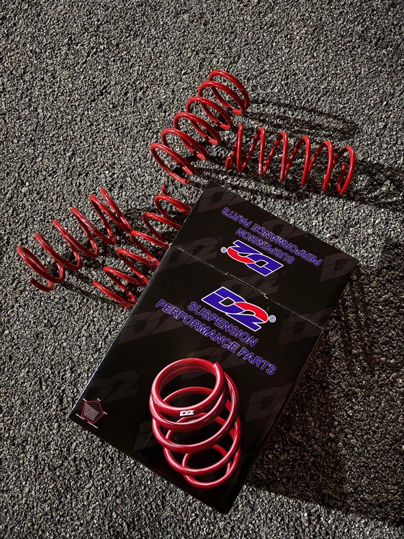 D2 Suspension Sport Spring for Myvi / Axia, Auto Accessories on Carousell