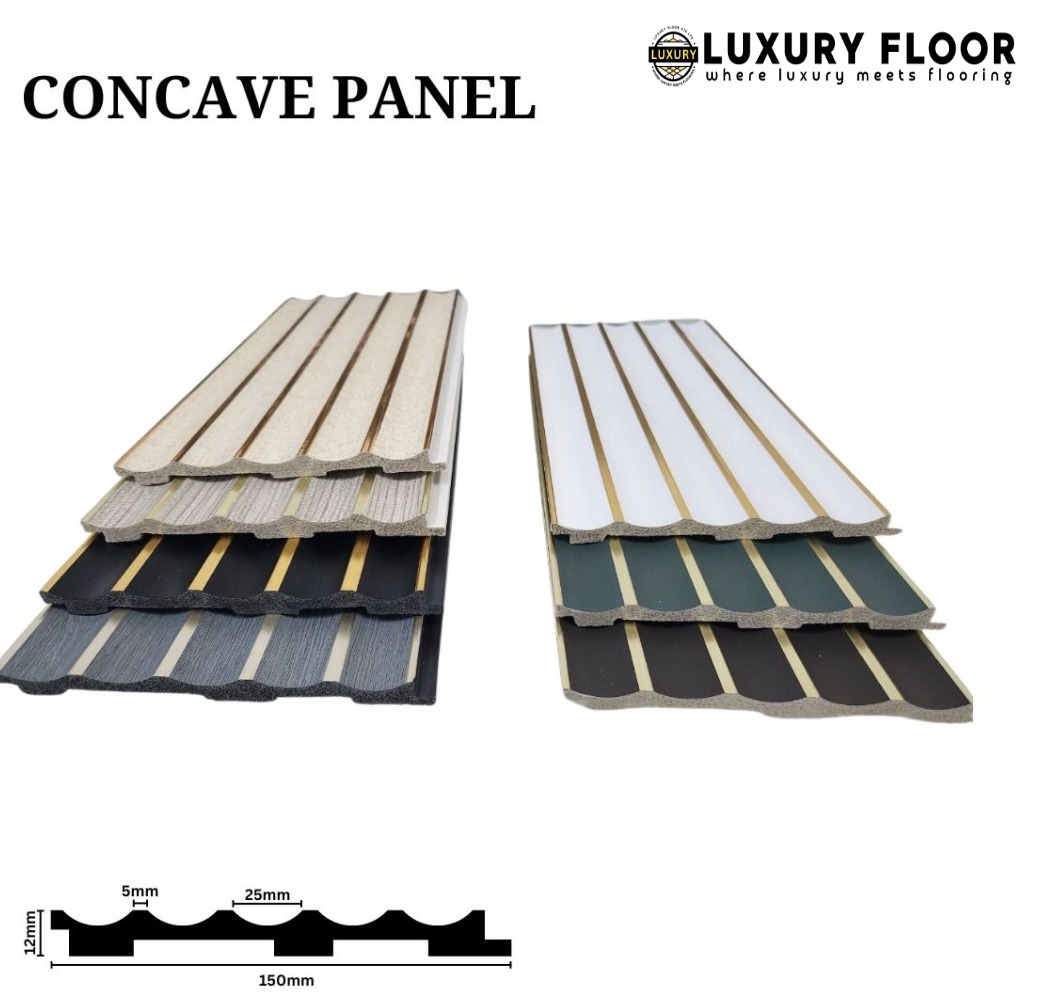 Elegant Concave Strip Wall Panel Convex Fluted Panels Solid PS Foam ...