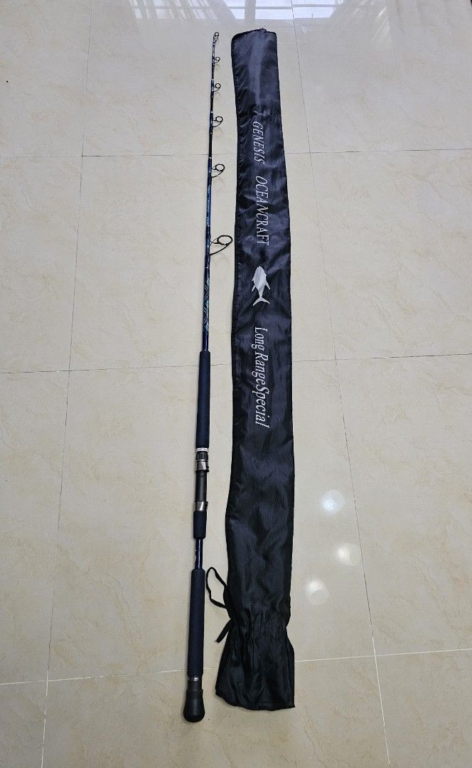 Genesis Oceancraft Long Range Special Jigging Rod, Sports Equipment ...