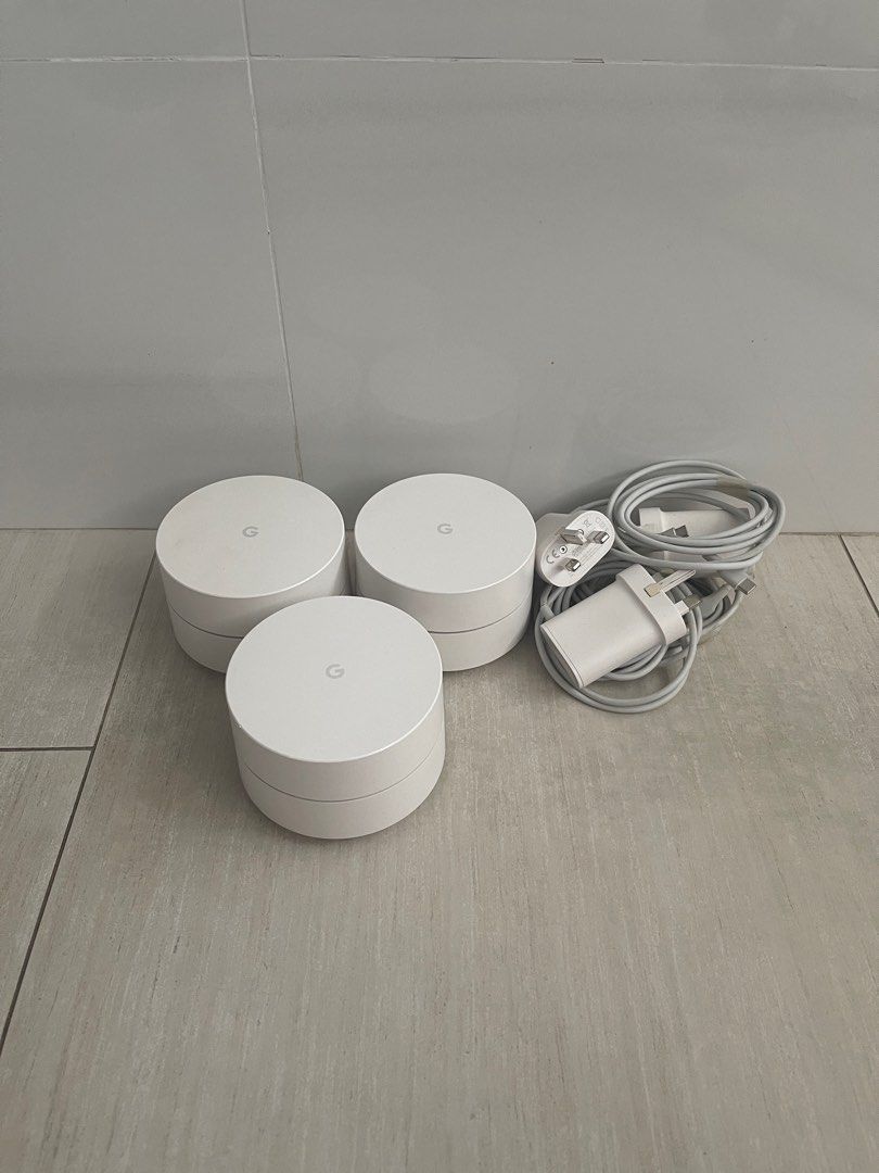 Google Wifi Mesh System - 3 Piece for sale @$10 each, Computers & Tech ...