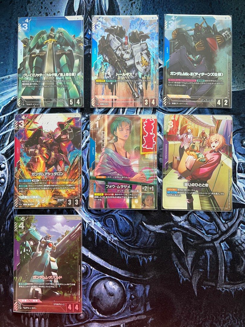 Gundam Card Game GD02 Dual Impact AA cards gcg, Hobbies & Toys, Toys ...