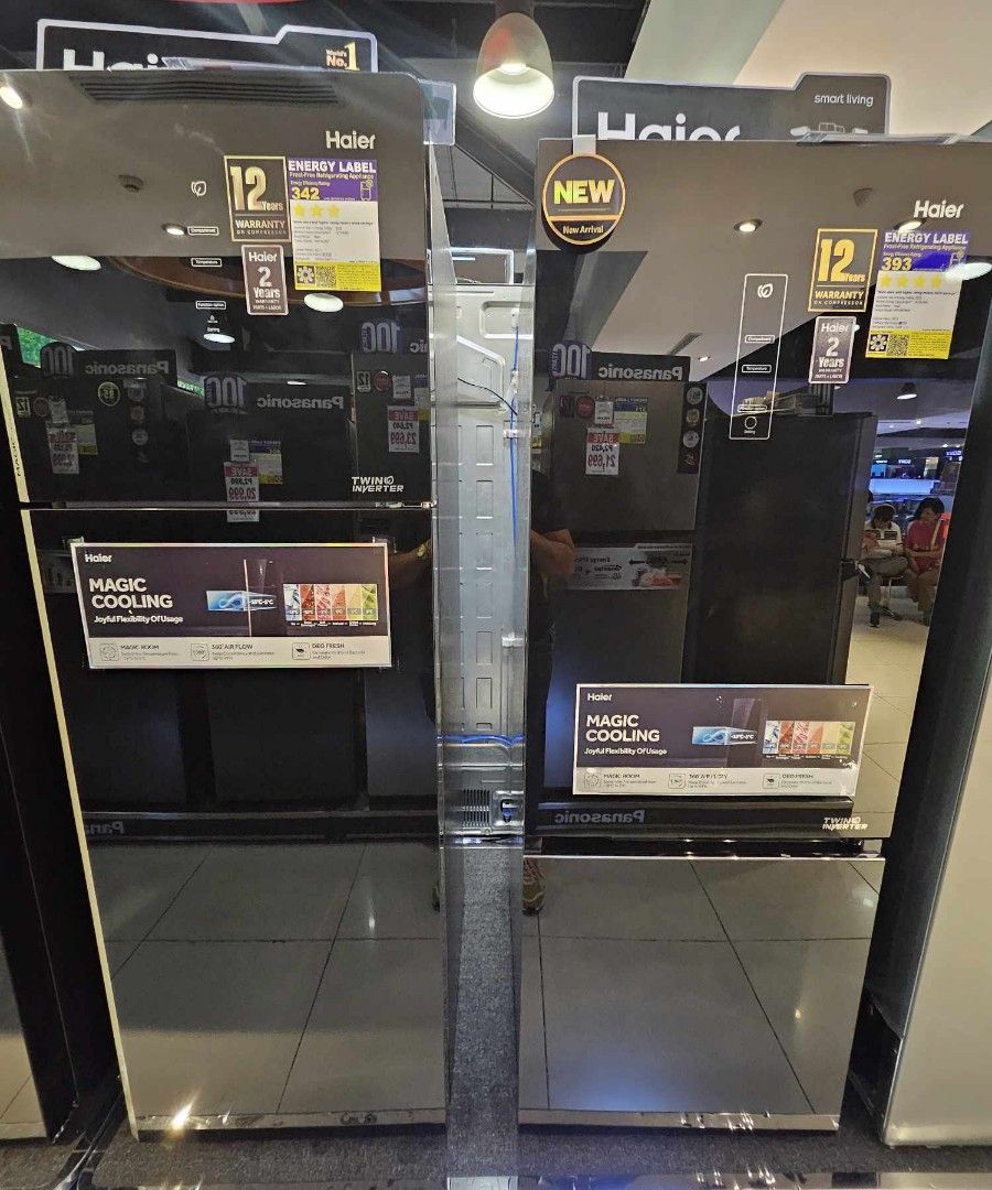 HAIER REFRIGERATOR (SINGLE, TWO DOOR AND BOTTOM FREEZER) AND PERSONAL ...