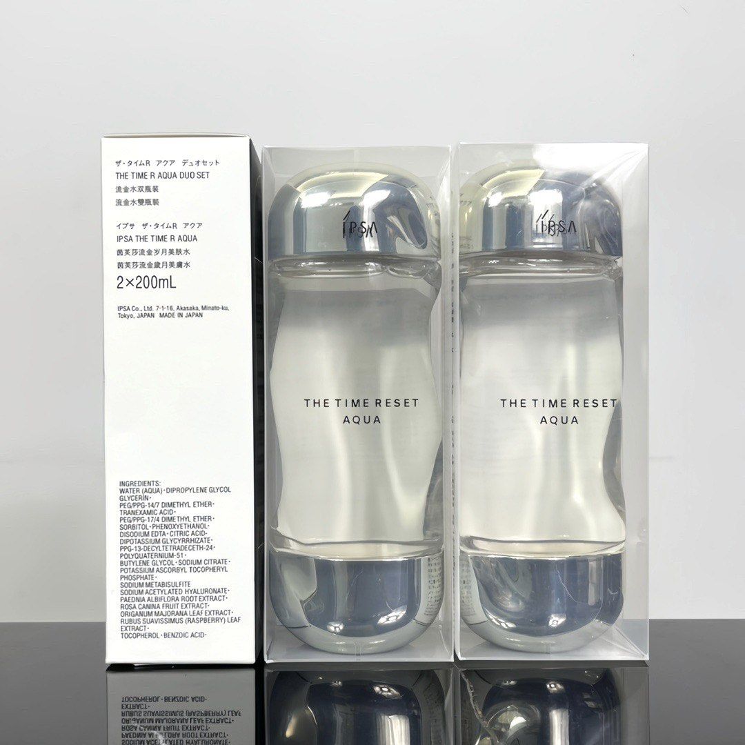 IPSA Toner The Time Reset Aqua Essence Duo Set, Beauty & Personal Care ...
