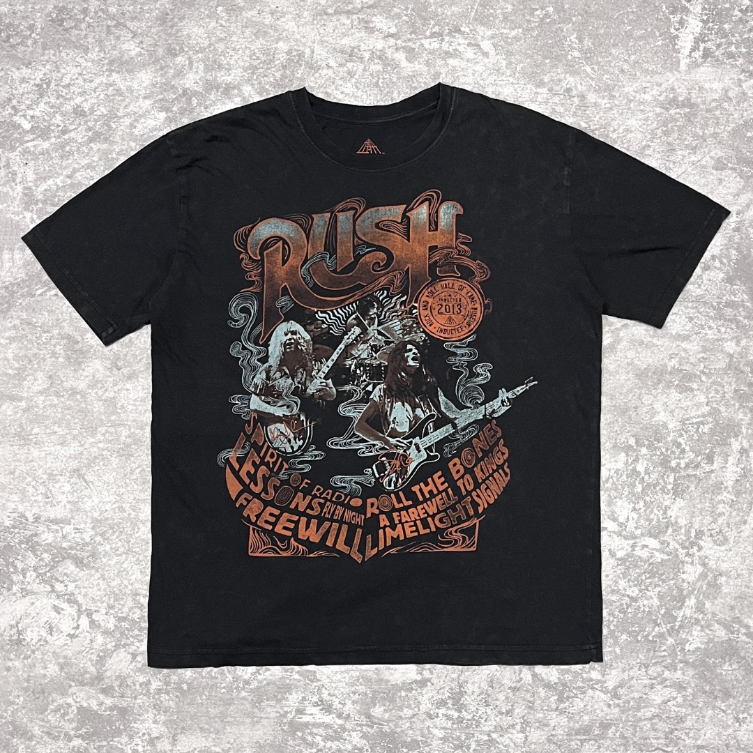 Kaos Band Rush Official Merch RARE Rock And Roll Hall Of Fame Museum ...