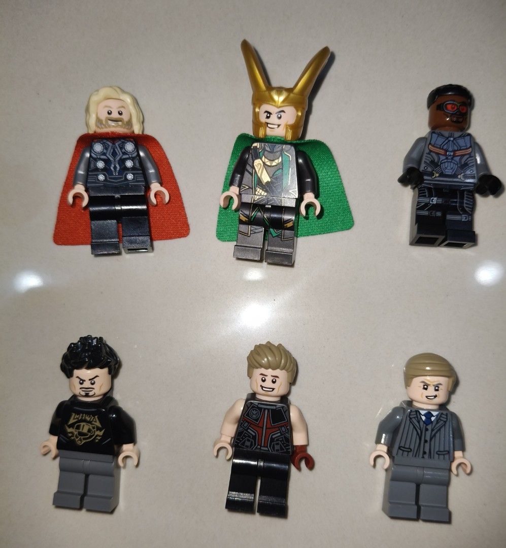 Lego Avengers Tower (76269) Minifigures, Hobbies & Toys, Toys & Games ...