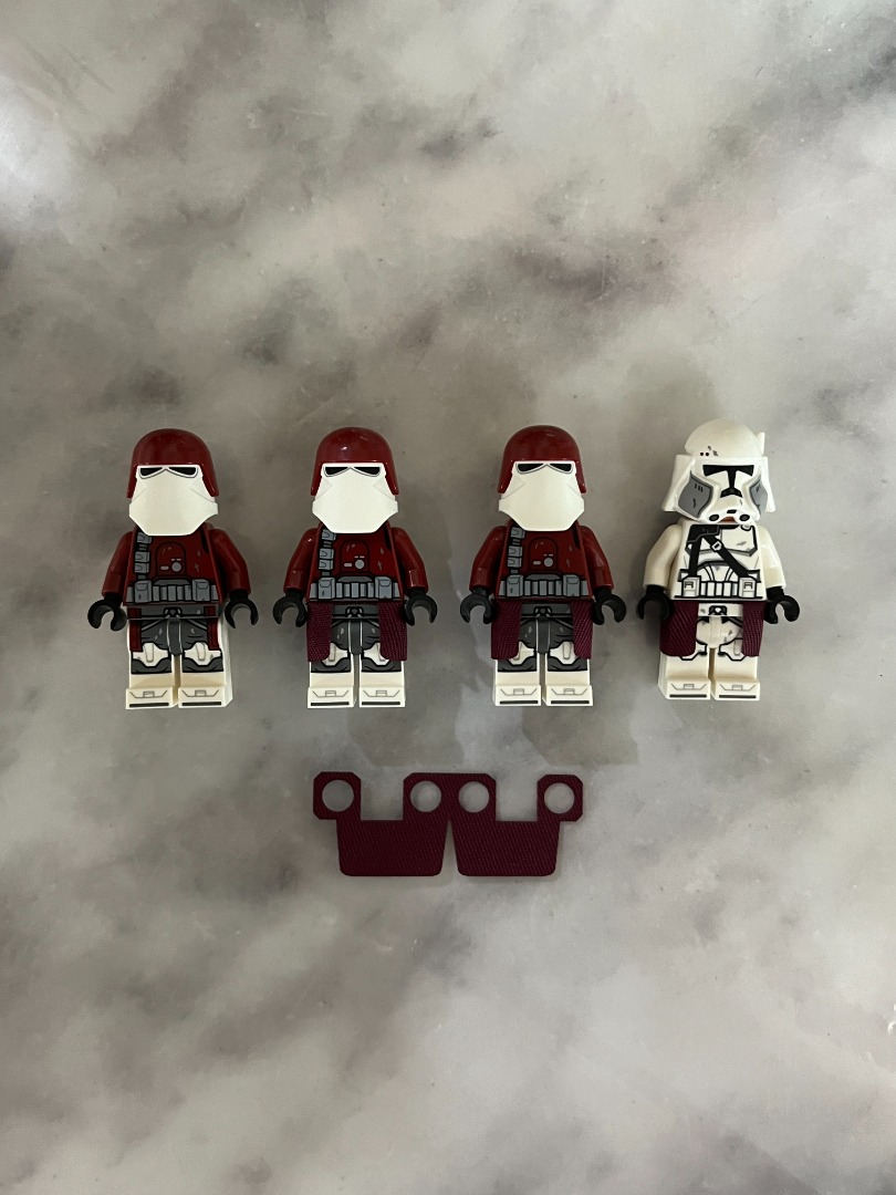 Lego Star Wars custom Kama / Waist Cape – Dark Red (GCC) 75413 星球大戰 ...