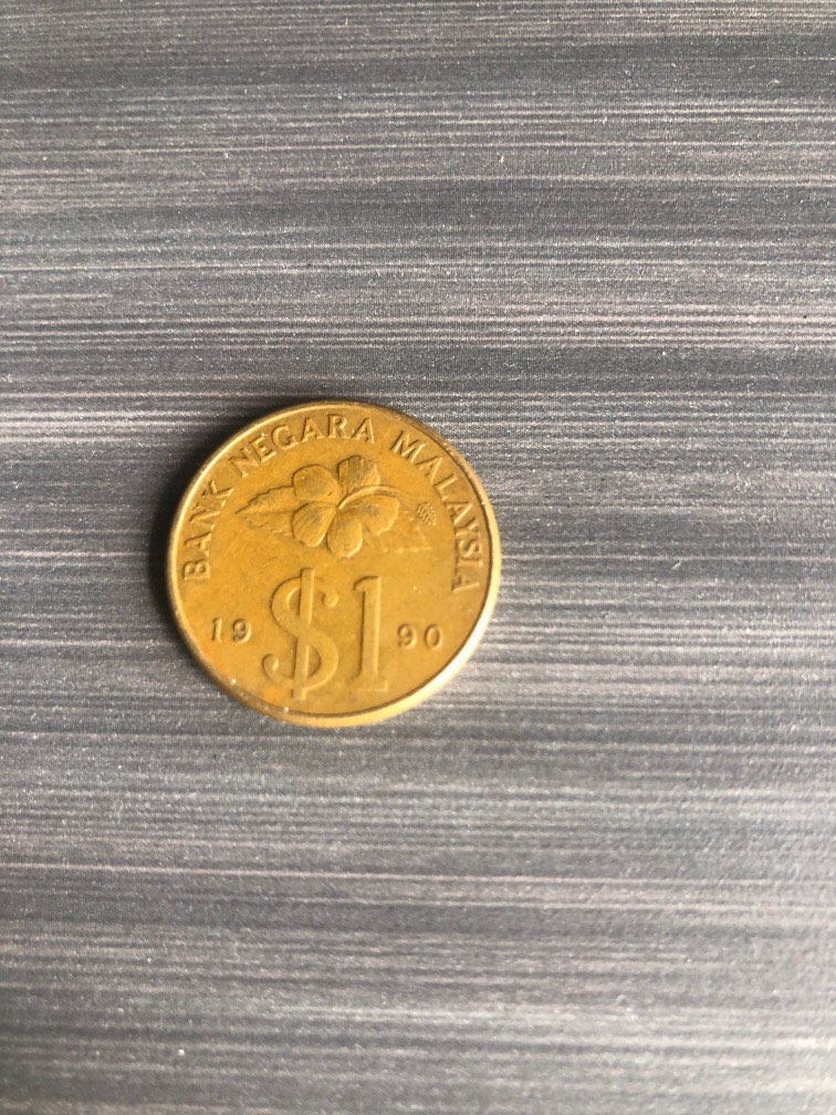 Malaysia Ringgit $1 Old Coin (1990 - 1995), Hobbies & Toys, Memorabilia ...