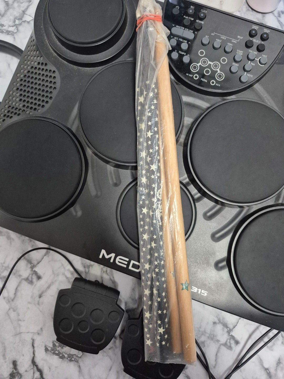 Medeli DD315 Electronic Drum Kit - Like New, Hobbies & Toys, Musical ...