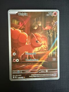 Vulpix IR Mega Evolution, Hobbies & Toys, Toys & Games on Carousell