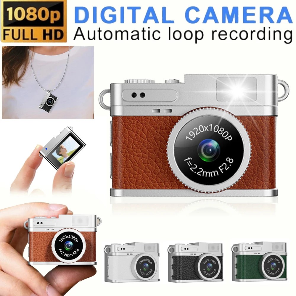 Mini Digital Camera 1080P Full HD ( brown), Photography, Cameras on ...