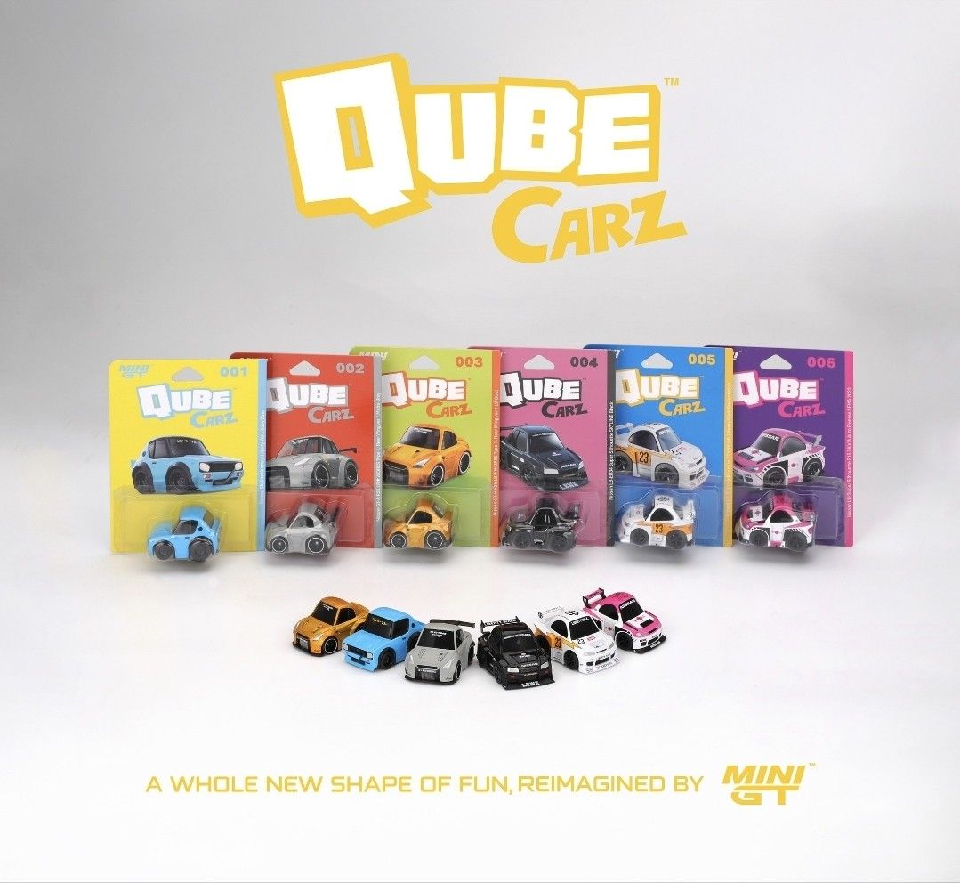 Mini GT Qube Carz, Hobbies & Toys, Toys & Games on Carousell