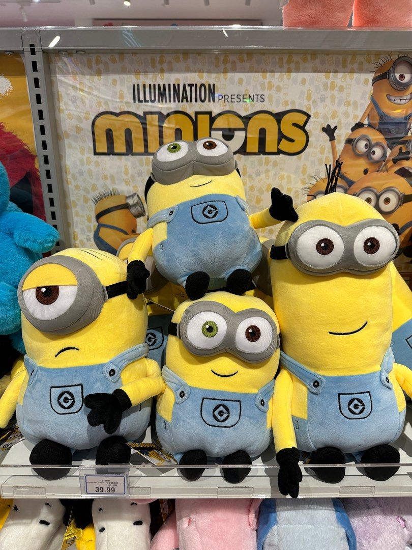 Minion Stuart Bob Plush Soft Toy, Hobbies & Toys, Toys & Games on Carousell
