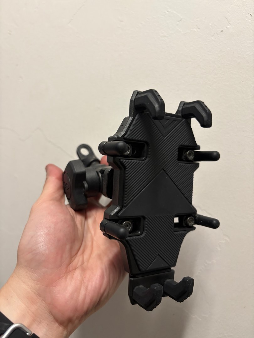 Motorcycle Mirror Phone Mount, Motorcycles, Motorcycle Accessories on ...