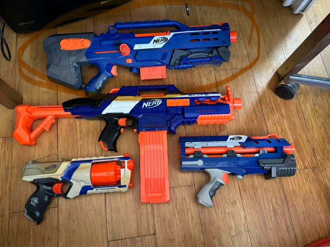 Nerf Rival and Elite Blasters, 興趣及遊戲, 玩具 & 遊戲類 - Carousell