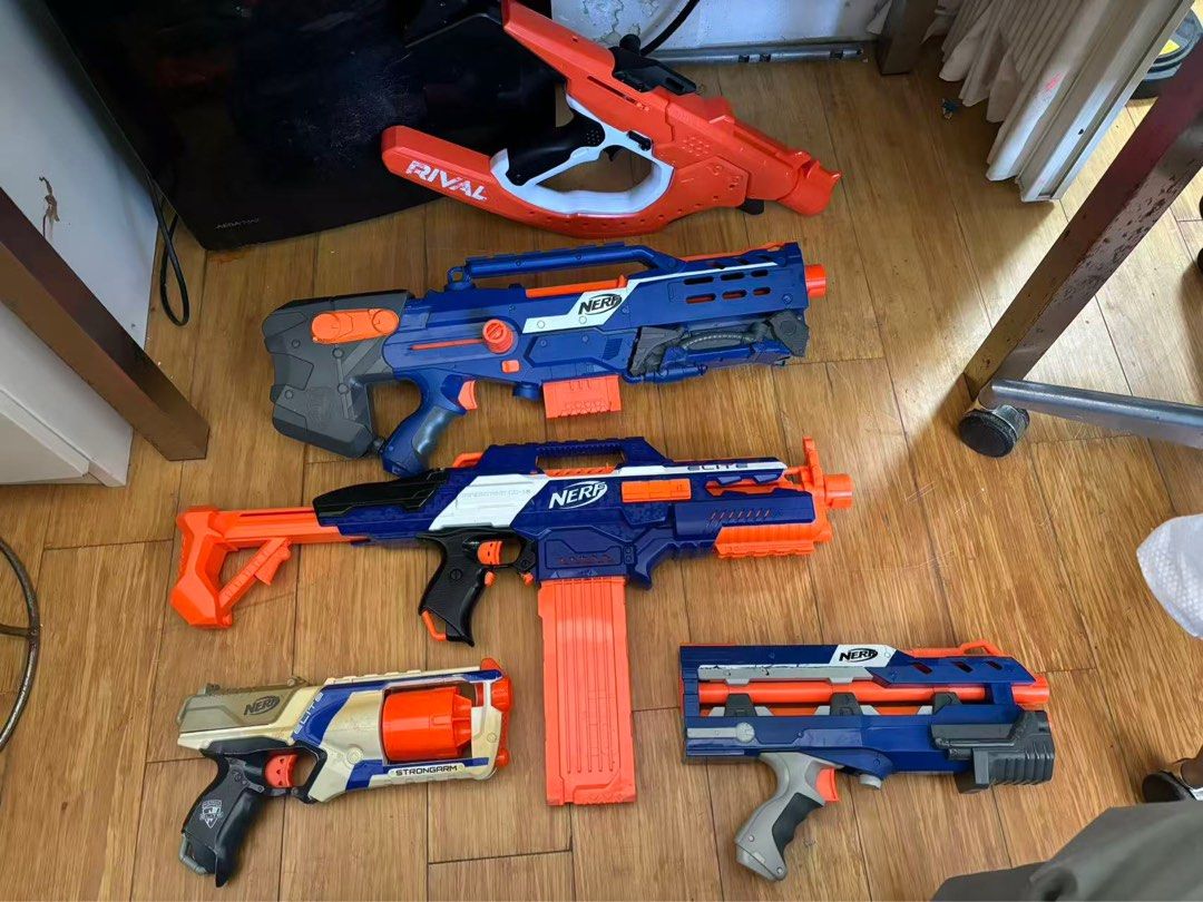 Nerf Rival and Elite Blasters, 興趣及遊戲, 玩具 & 遊戲類 - Carousell