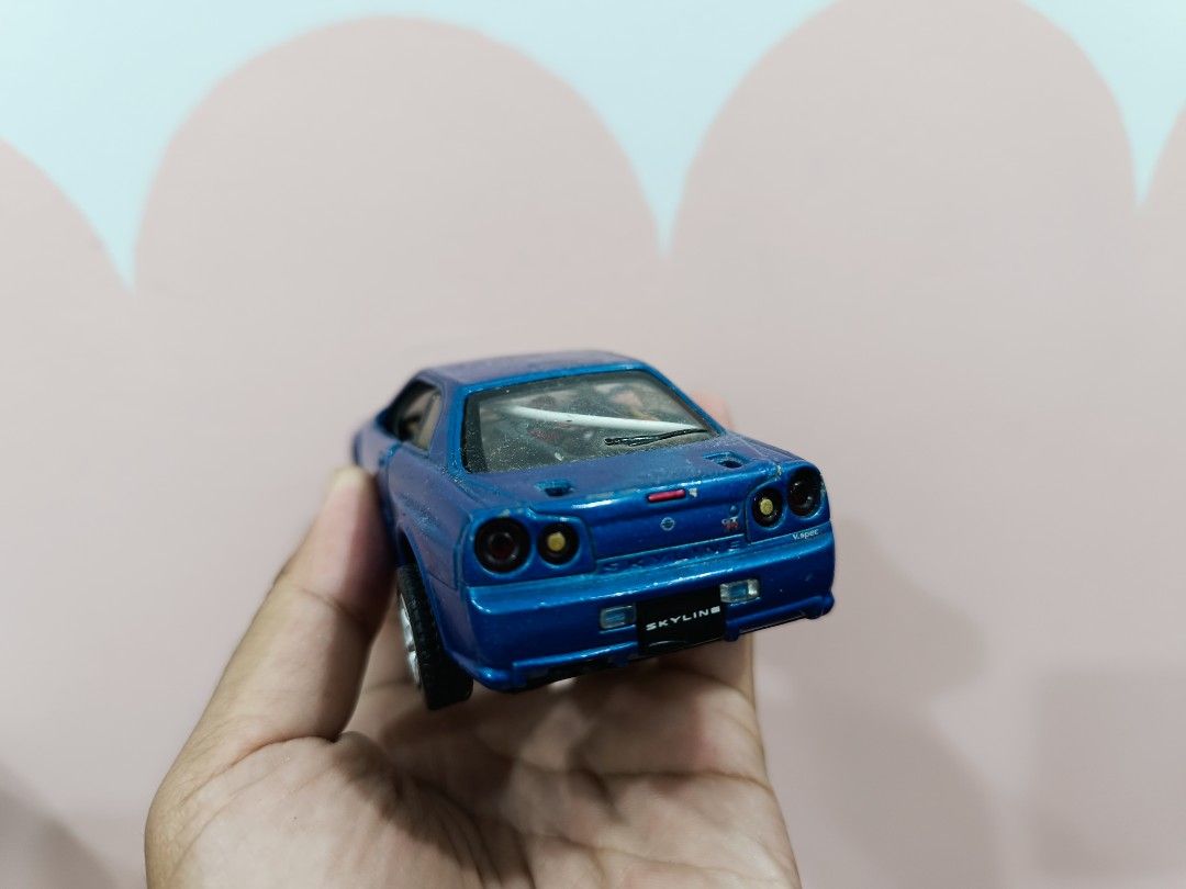 Nissan Skyline R34 Diecast Model, Hobbies & Toys, Toys & Games on Carousell
