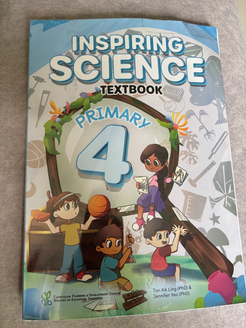 P4 Science textbook inspiring Science, Hobbies & Toys, Books ...