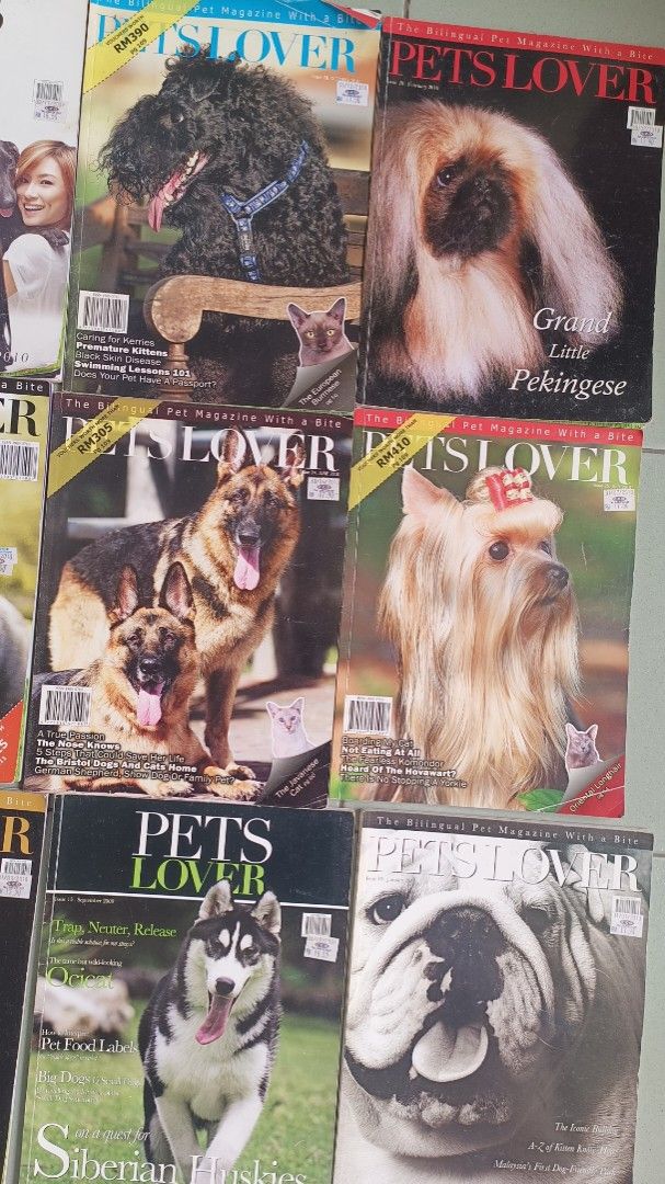 Pet Lover and Dog World Magazines, Hobbies & Toys, Books & Magazines ...
