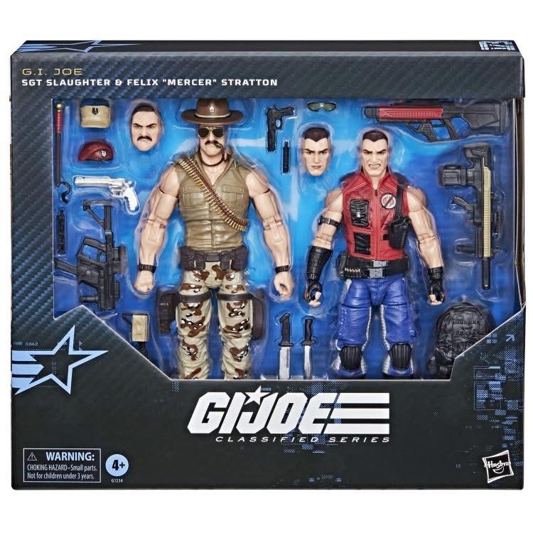 [PO] Hasbro G.I. Joe Classified Series Sgt Slaughter & Felix "Mercer ...