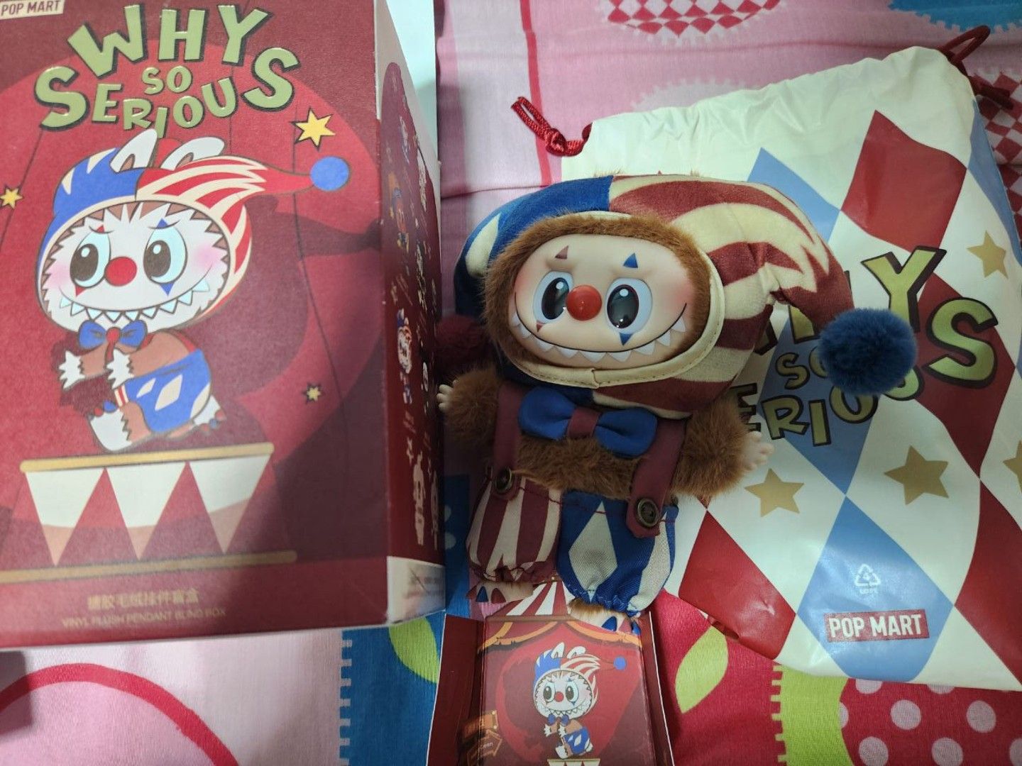 Pop Mart Why So Serious - Juggling Clown, Hobbies & Toys, Toys & Games ...