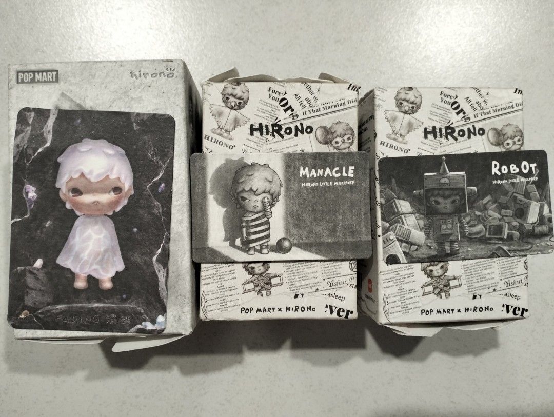 Popmart Hirono series, Hobbies & Toys, Toys & Games on Carousell