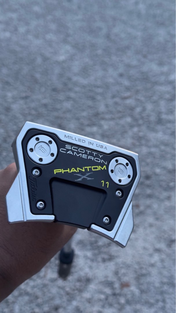 Putter Scotty Cameron Phantom X, Sports Equipment, Sports & Games, Golf ...